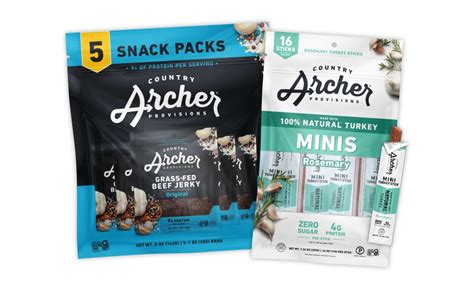 Country Archer Provisions Debuts Rosemary Turkey Mini Sticks Beef