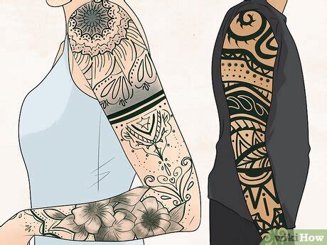 Mixed Style Tattoo Sleeve