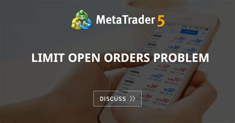 Limit Open Orders Problem Limit Orders Mql4 And Metatrader 4 Mql4 Programming Forum