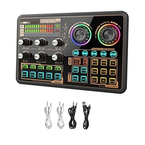 Sound Effects Board Audio Interface Live Sound Board For Pc