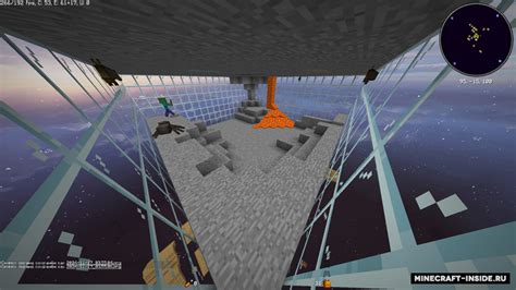 Квадратная Колба [1.20.1] / Карты для Майнкрафт / Minecraft Inside