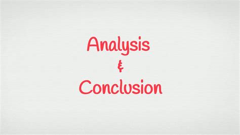 Data Analysis Conclusion At Summer Mathew Blog