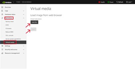 The Bmc Web User Interface Nvidia Docs