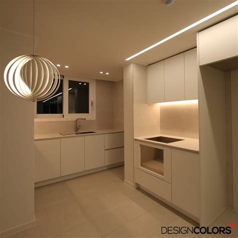 용산브라운스톤 주방 인테리어 용산구 용문동 용산브라운스톤 24평 아파트 인테리어 디자인컬러스 조명 디자인의 포인트를 클래식하게 담은 인테리어 네이버 블로그