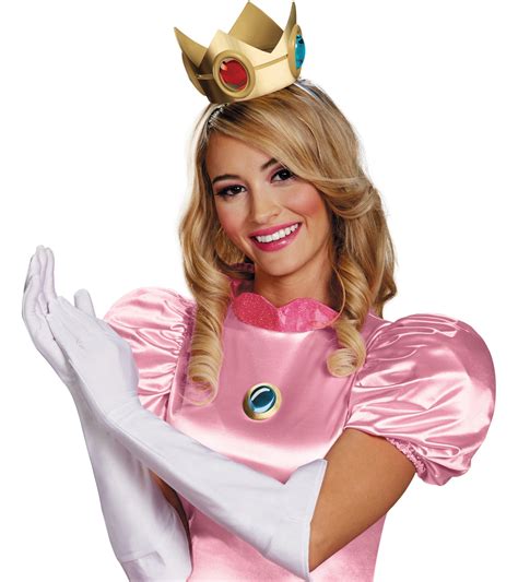 Adult Princess Peach Accessory Kit One Size Johnnie Brocks