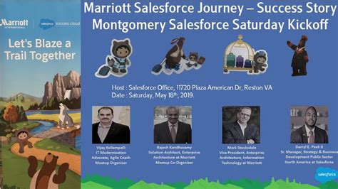 Marriottsalesforcejourney Salesforce Successstory Meetup… Rajesh