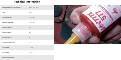 Loctite 577 Thread Sealant 50ml Bearings Online