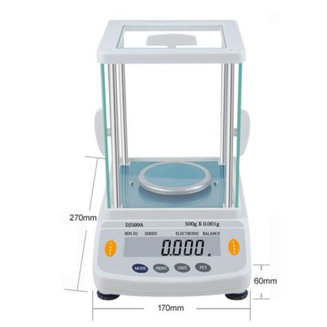 High Precision Laboratory Balance 500g X 0 001g Laboratory Electronic