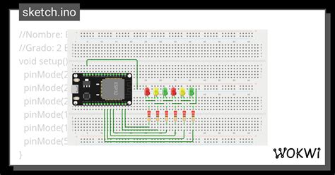 Semaforo Copy Wokwi Esp32 Stm32 Arduino Simulator