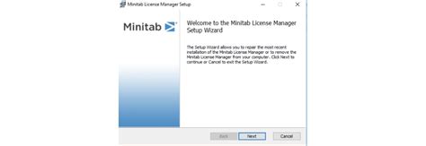 Minitab Installation