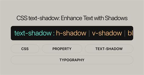 css text shadow enhance text with shadows