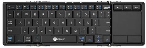 Iclever Ic Bk08 Multi Device Foldable Wireless Keyboard User Manual