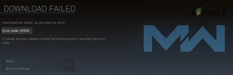 How To Fix Error Code Diver In Call Of Duty Warzone