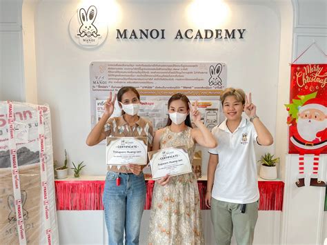 Manoi Thailand ภาพเรียนสูตรที่📸 Manoi Academy Manoi