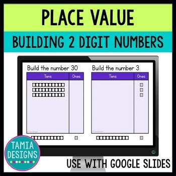 Place Value Build A Digit Number With Blocks Google Slides Online Activity