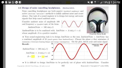 Solved Amplitude Phase Examples See Section Use Chegg