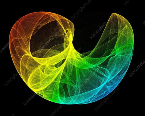 Lorenz Attractor Artwork Stock Image F008 9416 Science Photo Library