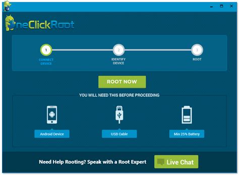 One Click Root Safely Root Any Android Device