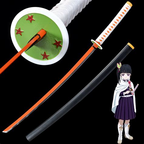 104cm Cosplay Katana Carbon Steel Demon Slayer Japanese Anime Tsuyuri