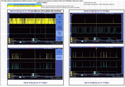 DP83848K Cannot Connect With 100 Mbps But 10 Mbps Works Interface Forum Interface TI E2E
