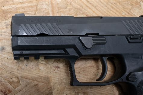 Sig Sauer P320 Carry 9mm Police Trade In Pistols With Two Magazines