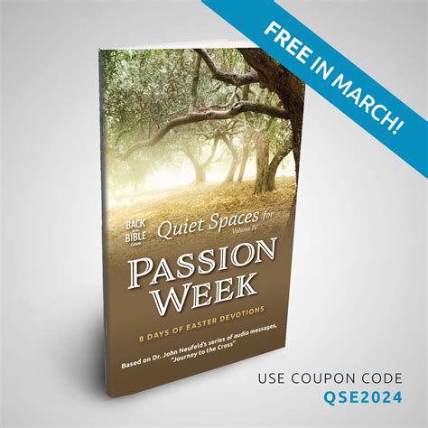 Quiet Spaces For Passion Week Easter Devotional Laugh Again
