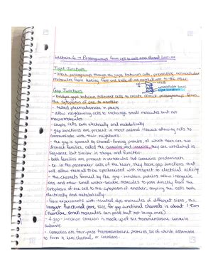 Lecture 2 Signaling Pathways MCB 3010 Studocu