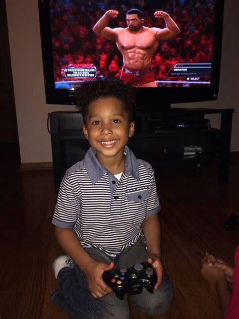 David Otungas Son Playing As David Otunga In Wwe2k14 David Otunga Jennifer Hudson Wwe Memes