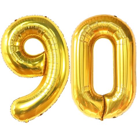 Buy Giant Gold Number Balloon Inch Gold Birthday Balloon