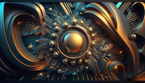 Premium Photo Modern Technology Background Generative Ai