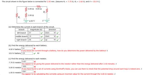 Solved The Circuit Shown In The Figure Below Is Connected
