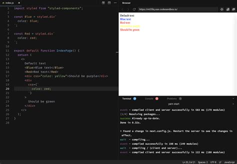Styled Components `css` Prop Not Working Via Swc Transform · Issue