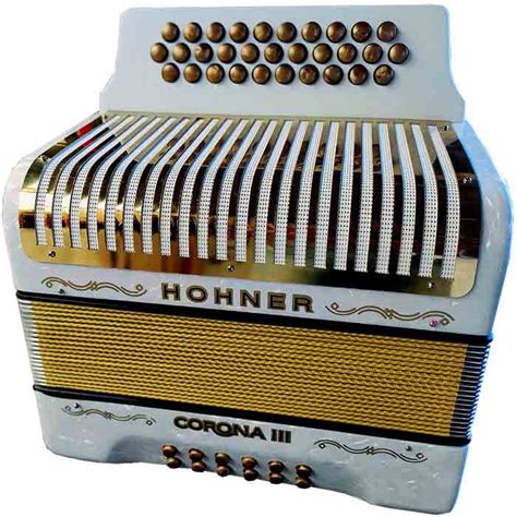 Acordeón Hohner Premium Dorado