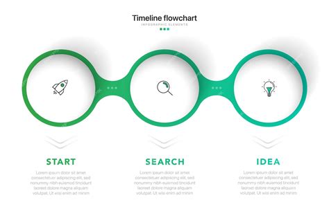 Premium Vector Timeline Options Infographic For Presentations Workflow Process Diagram Flow