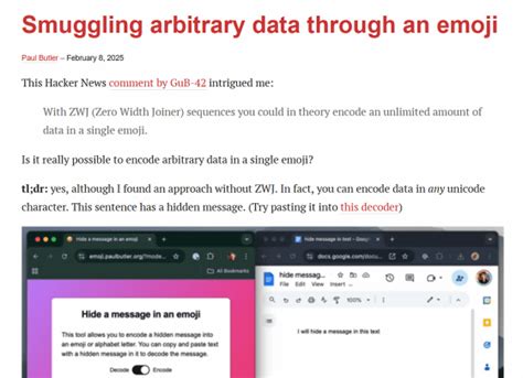 At First Glance Unicode Points Out That It Is Possible To Embed A Secret Message In A Normal
