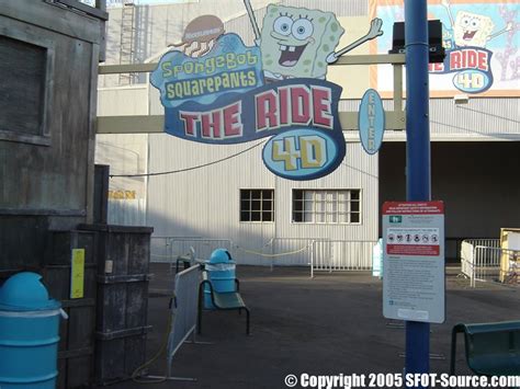 Spongebob 4d Ride Universal