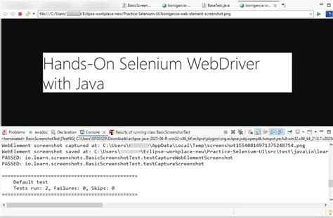 Capturing Screenshots In Selenium Webdriver With Java Geeksforgeeks