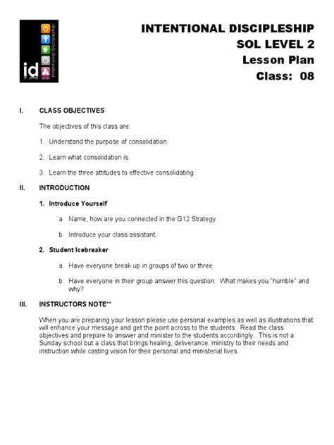 Sol Level 2 Class 08 Pdf Disciple Christianity Jesus