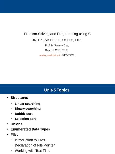 Unit 5 Pdf Data Type Computer Programming