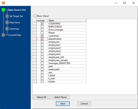Importexport Database Data Fromto Files Without Programming