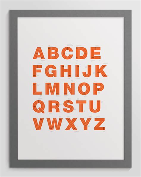 Massimo Typeface Tribute To Massimo Vignelli On Behance