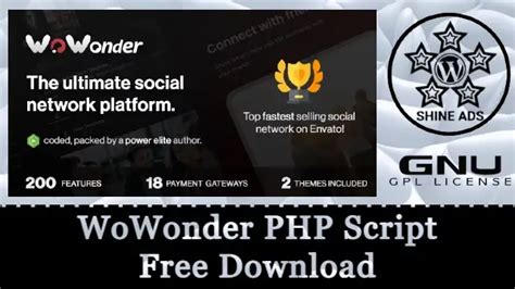 Wowonder Php Script V41 Free Download