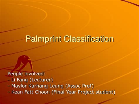 Ppt Palmprint Classification Powerpoint Presentation Free Download Id 4911116