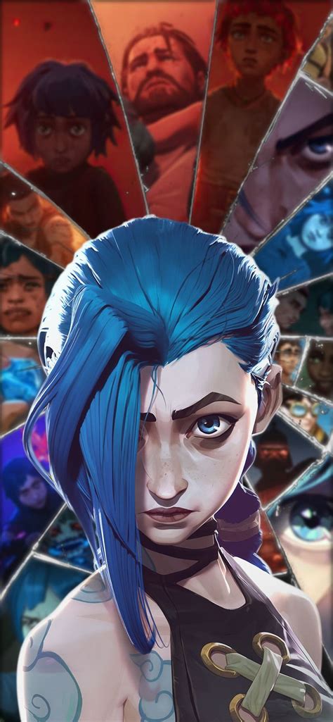 Arcane Jinx Phone Wallpapers Wallpaper Cave