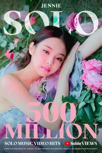 [韓流]blackpinkジェニーのソロ曲mv 再生5億回突破 聯合ニュース