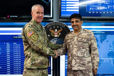 Usspacecom Hosts Qatari Delegation United States Space Command