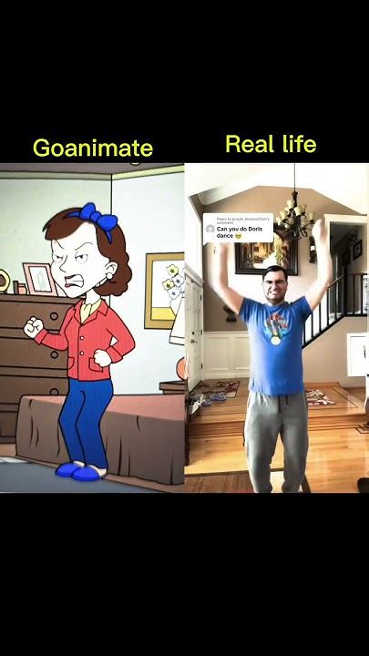 Goanimate Vs Real Life Female Version Shorts Youtube