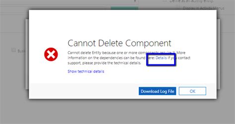 D365 Unable To Delete Entity Having Hidden Dependencywith Canvas App