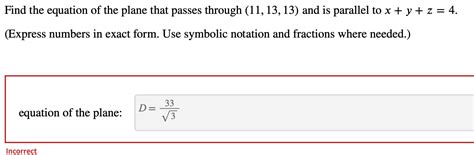 Solved In Each Case Determine Whether Or Not The Lines Have Chegg