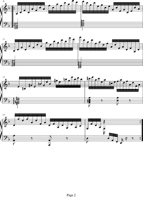 练习曲 大海的波涛 克拉莫 钢琴谱 五线谱